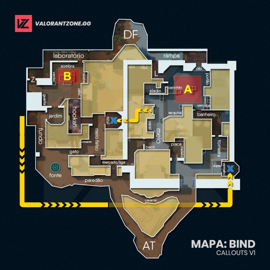 Conheça os mapas do Valorant: nomes, posições e mecânicas