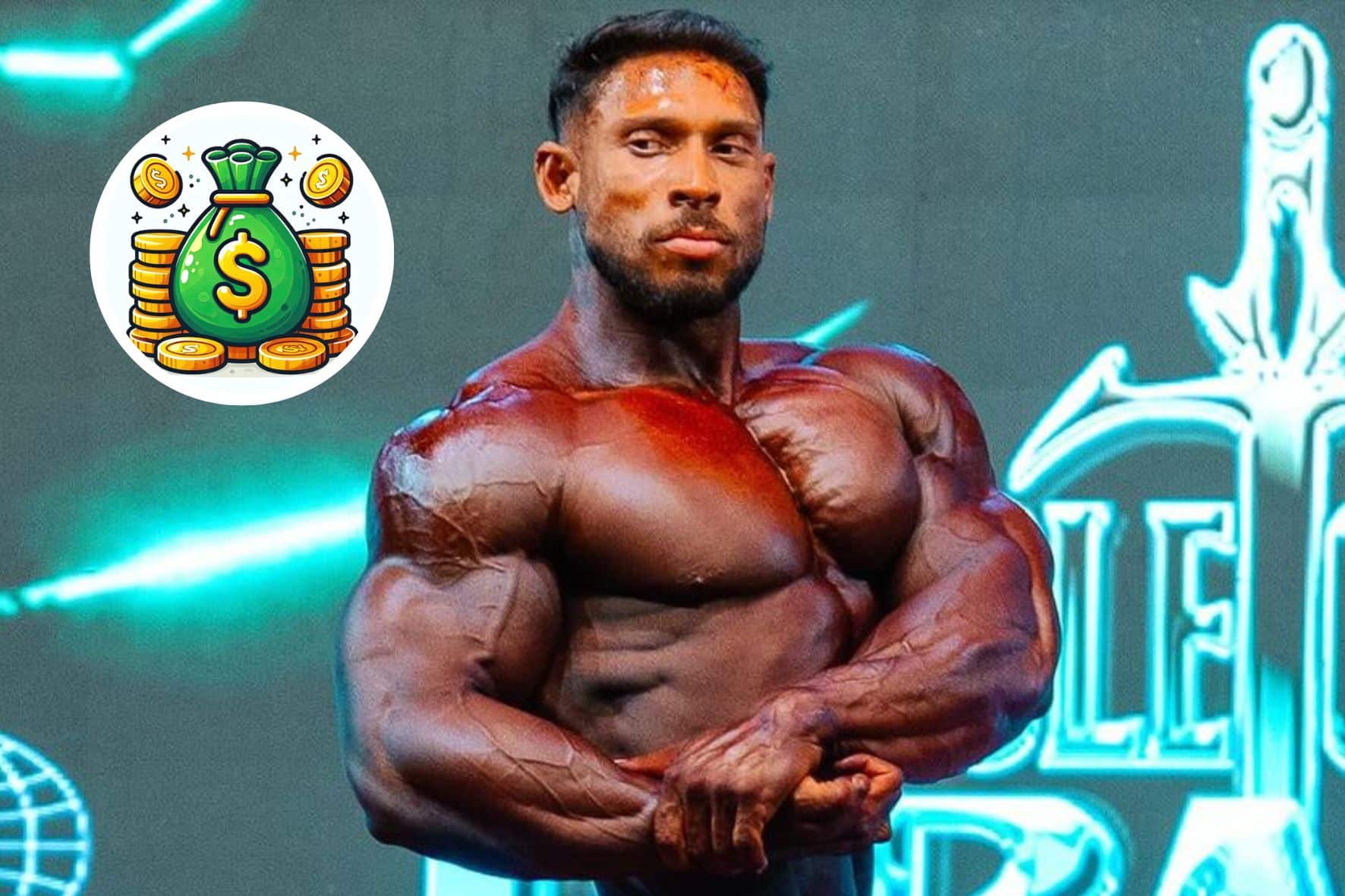 Quanto Ramon Dino ganhou pelo título do Mr. Olympia Brasil?