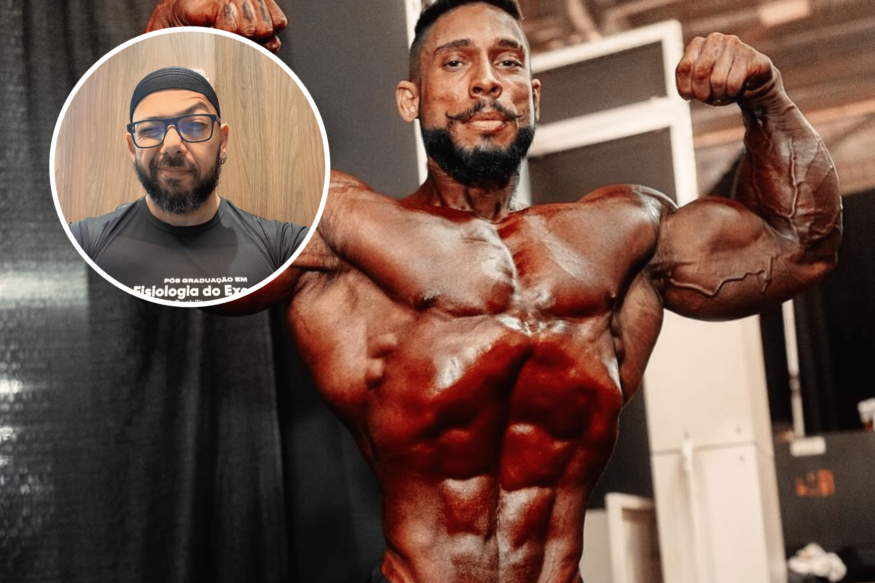 Bioquímico Adam Abbas analisa suor de Ramon Dino no Mr. Olympia 2024