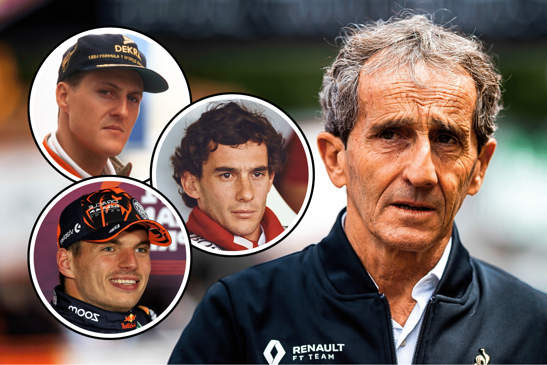 Nem Schumacher, nem Senna! Prost compara Max Verstappen com outra lenda da Fórmula 1