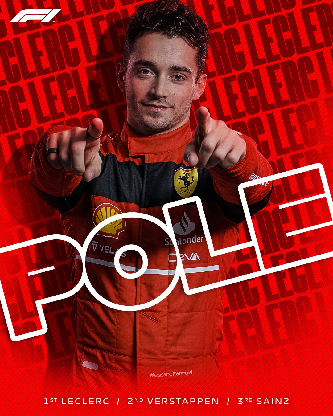 Charles Leclerc conquista primeira pole position da Fórmula 1 2022 - Esportelândia