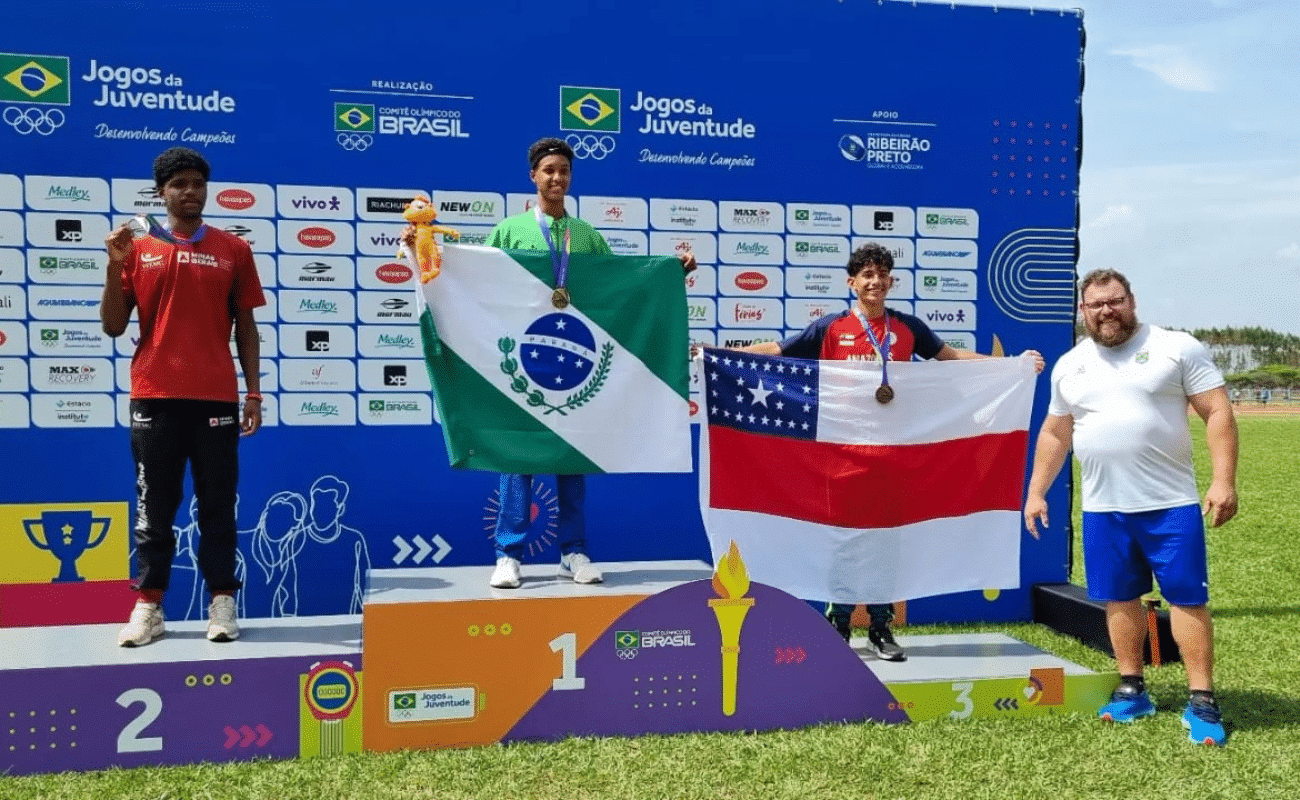 Jogos da Juventude: Luan Robert é destaque no salto triplo