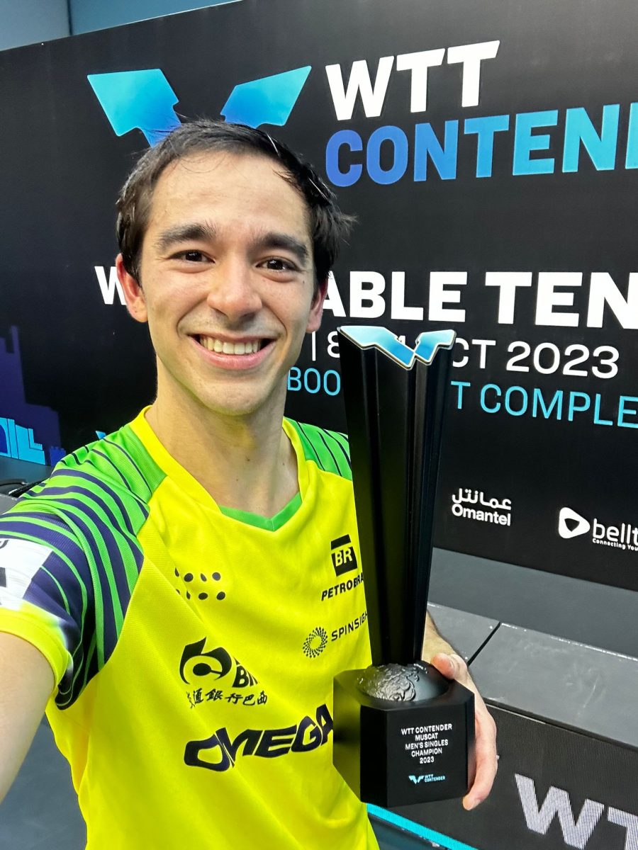 Hugo Calderano conquista terceiro título de WTT Contender em 2023 - Esportelândia