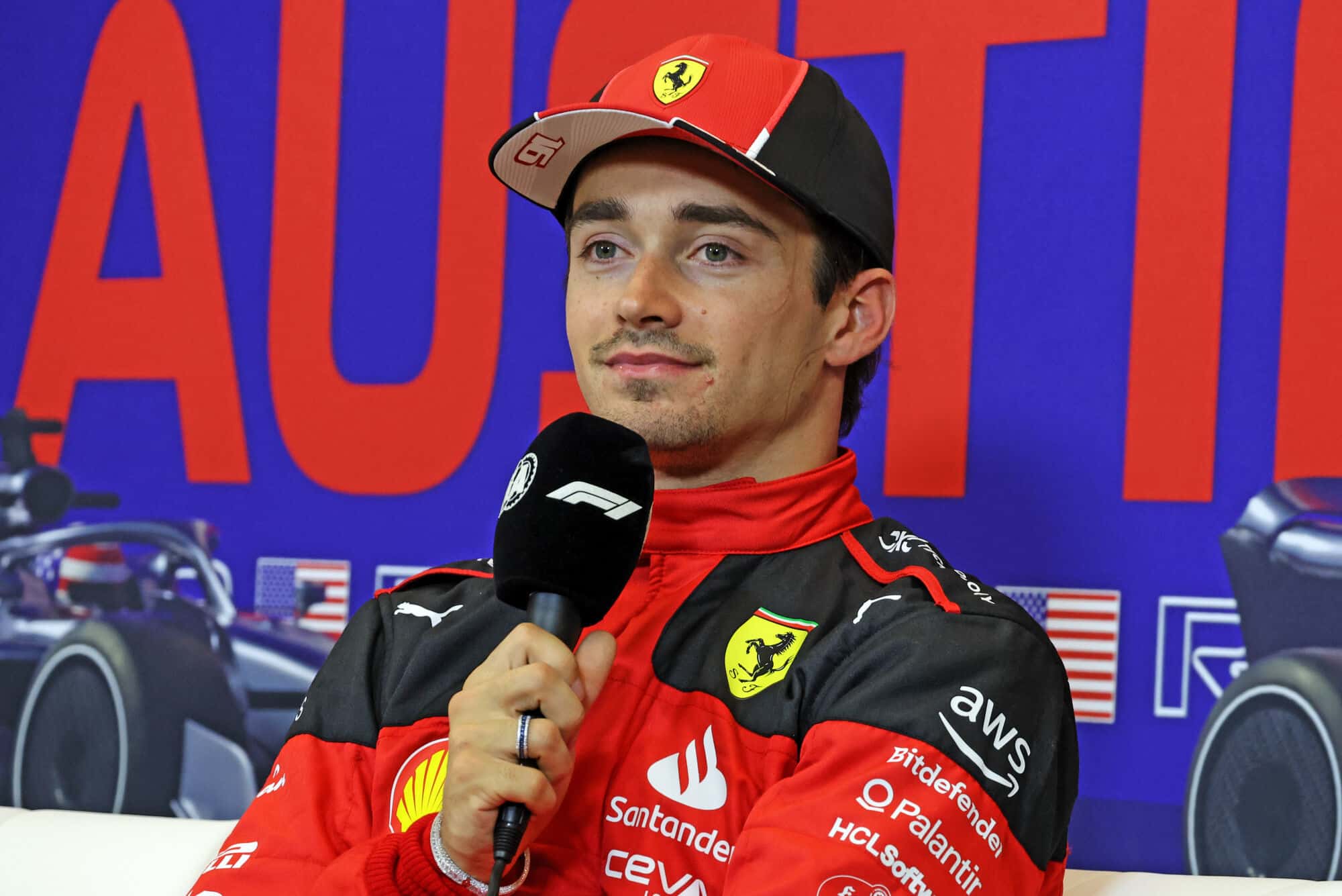 Charles Leclerc responde FECHADA que levou de Verstappen na Sprint da F1 e SURPREENDE ...