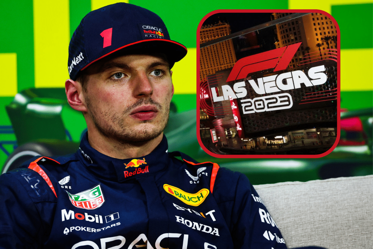 PREOCUPADO! Verstappen revela o que espera do GP de Las Vegas na F1 - Esportelândia