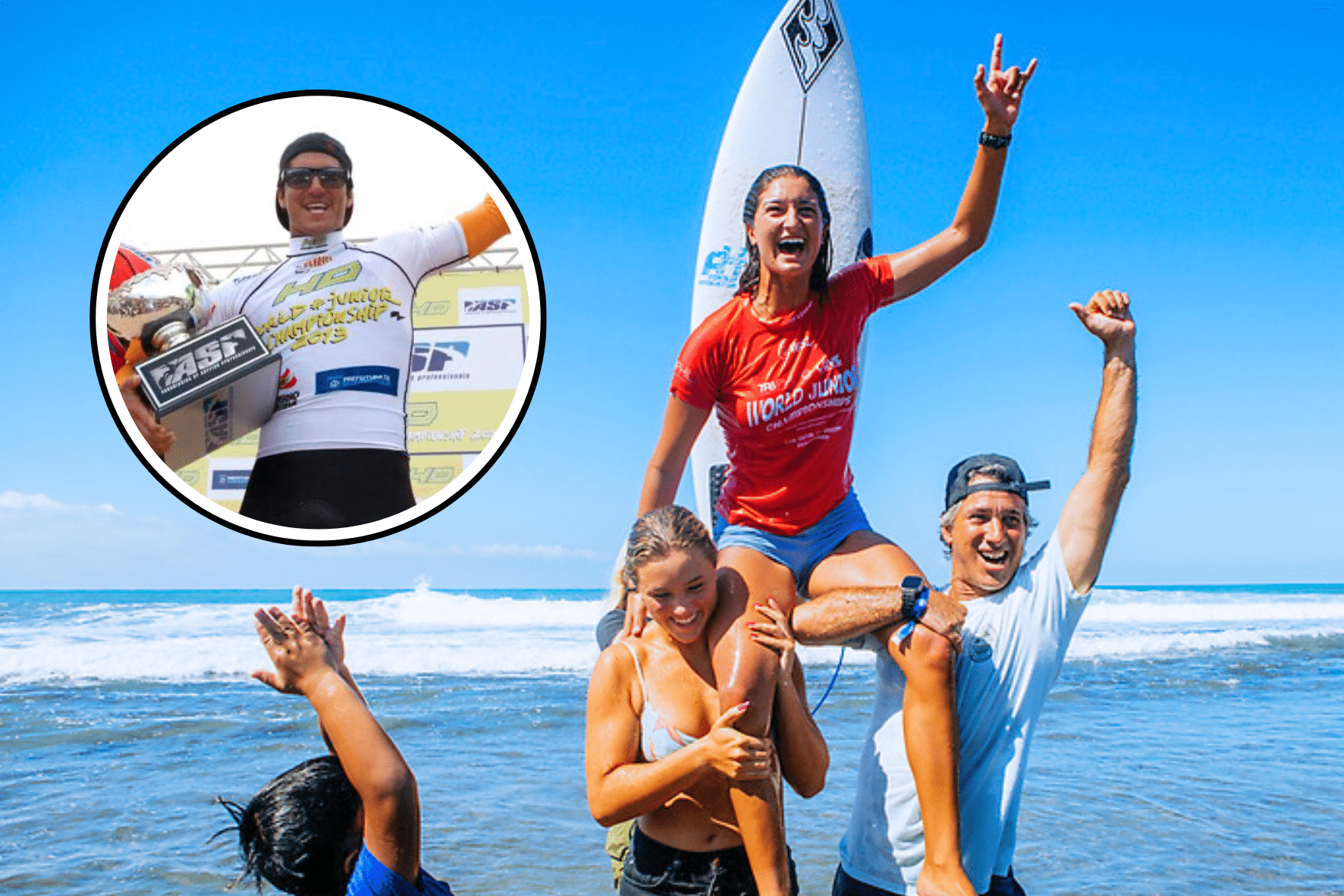 Com Medina e título inédito de Luana Silva! veja todos os campeões do Mundial Júnior WSL ...