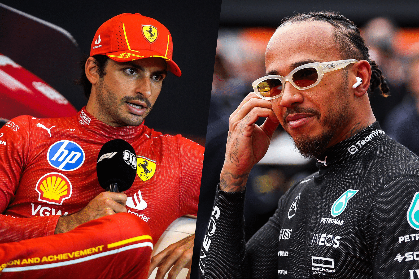 Carlos Sainz fala mais do que deve e desabafa sobre chegada de Lewis Hamilton na Ferrari ...