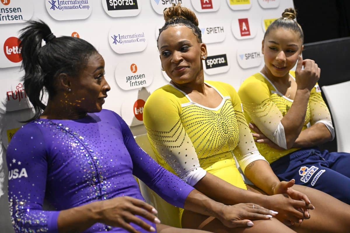Rebeca Andrade e Flávia Saraiva compartilham história de incêndio em ...