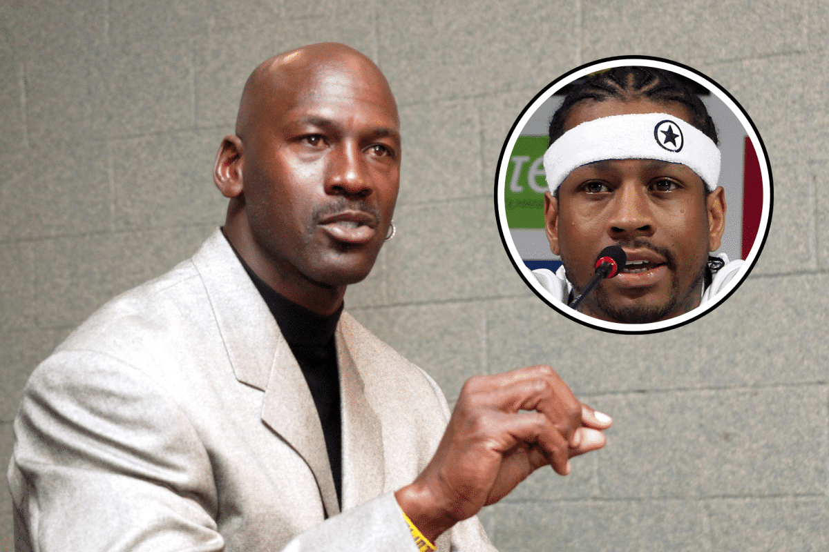 "Allen Iverson e + 3", Michael Jordan elege 4 craques que o venceriam ...