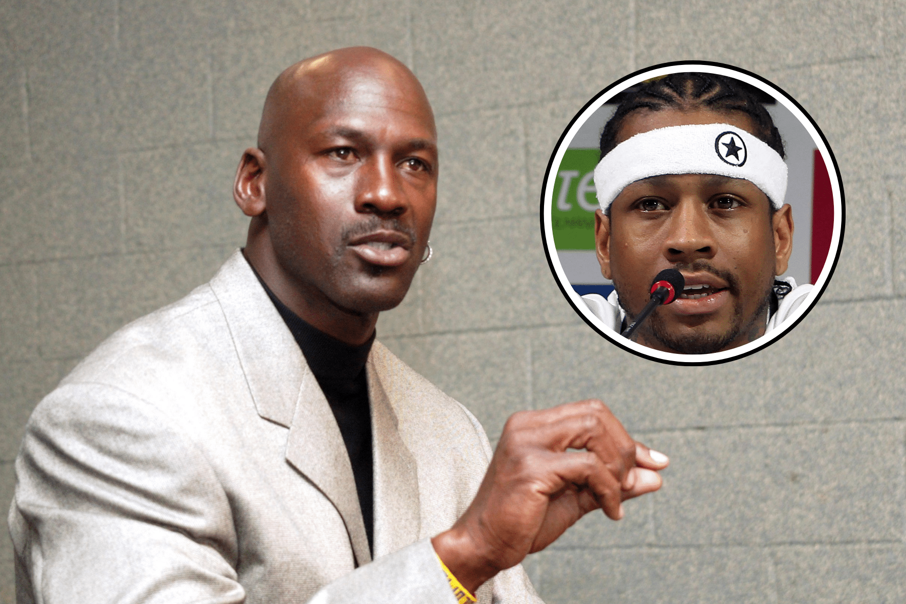 "Allen Iverson e + 3", Michael Jordan elege 4 craques que o venceriam ...